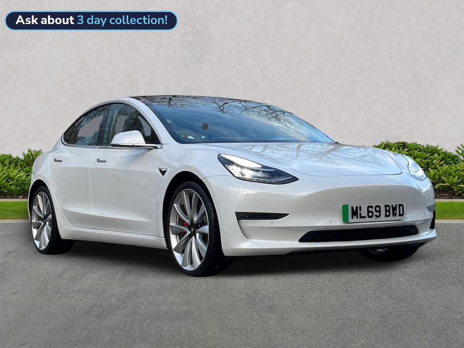 Used TESLA MODEL 3 Performance Awd 4Dr [Performance Upgrade] Auto 2019 ...