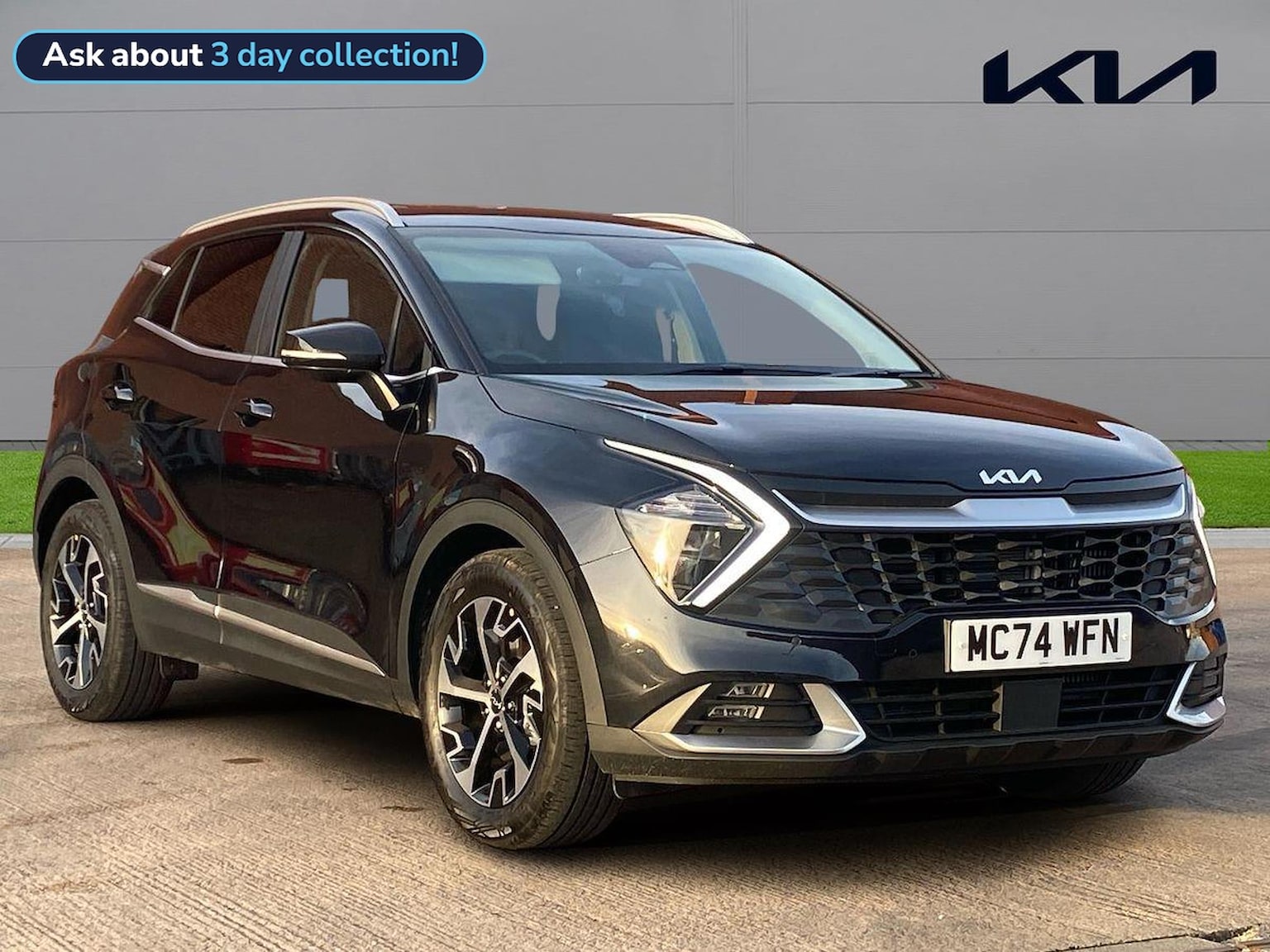 Nearly New KIA SPORTAGE 1.6T Gdi 157 48V Isg 3 5Dr 2025 | Lookers Kia