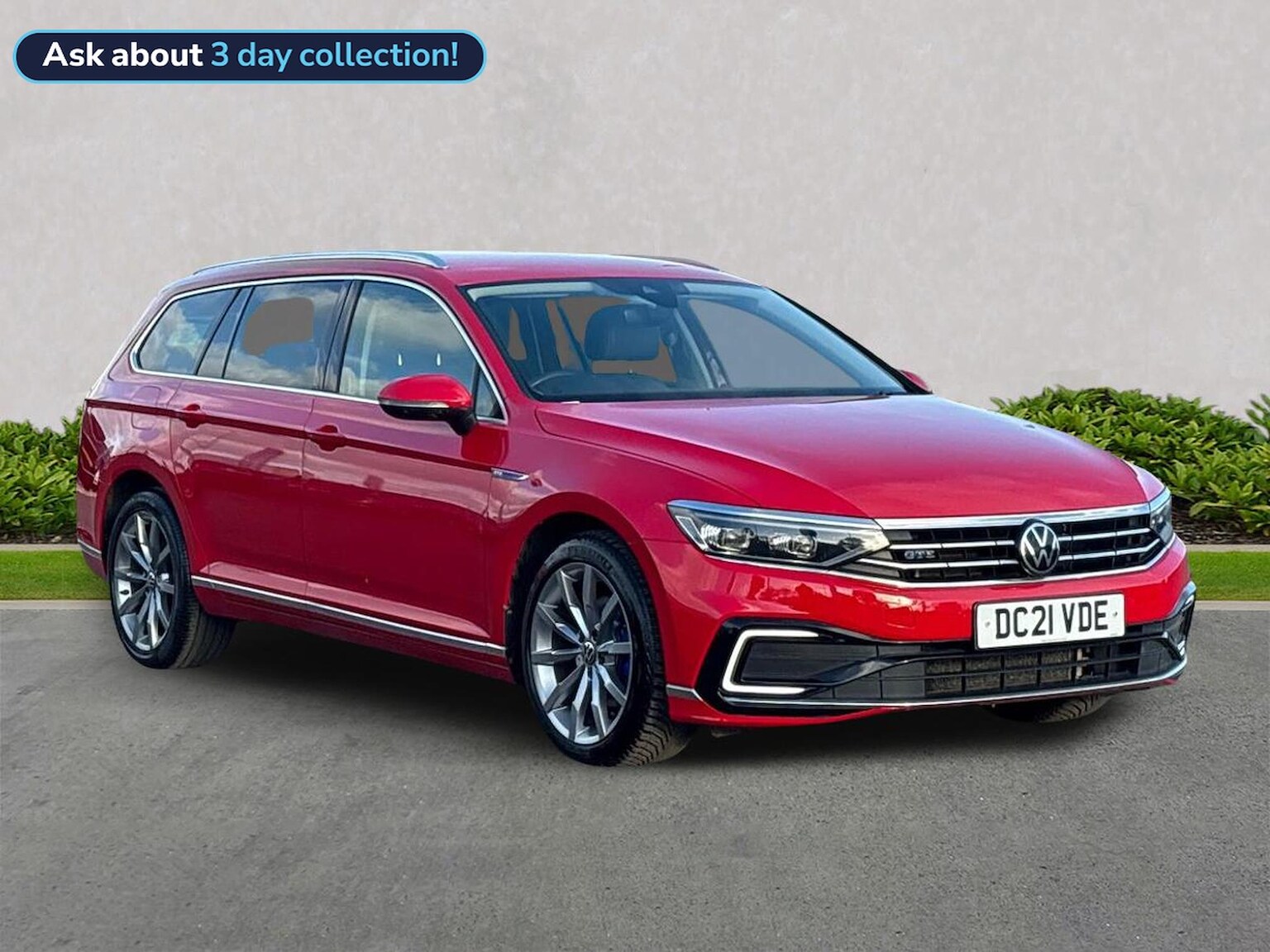 Used VOLKSWAGEN PASSAT 1.4 Tsi Phev Gte Advance 5Dr Dsg 2021 | Lookers Car Hub