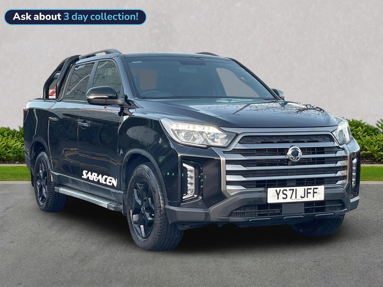 Used SSANGYONG MUSSO Double Cab Pick Up Saracen Auto 2021 | Lookers Ford