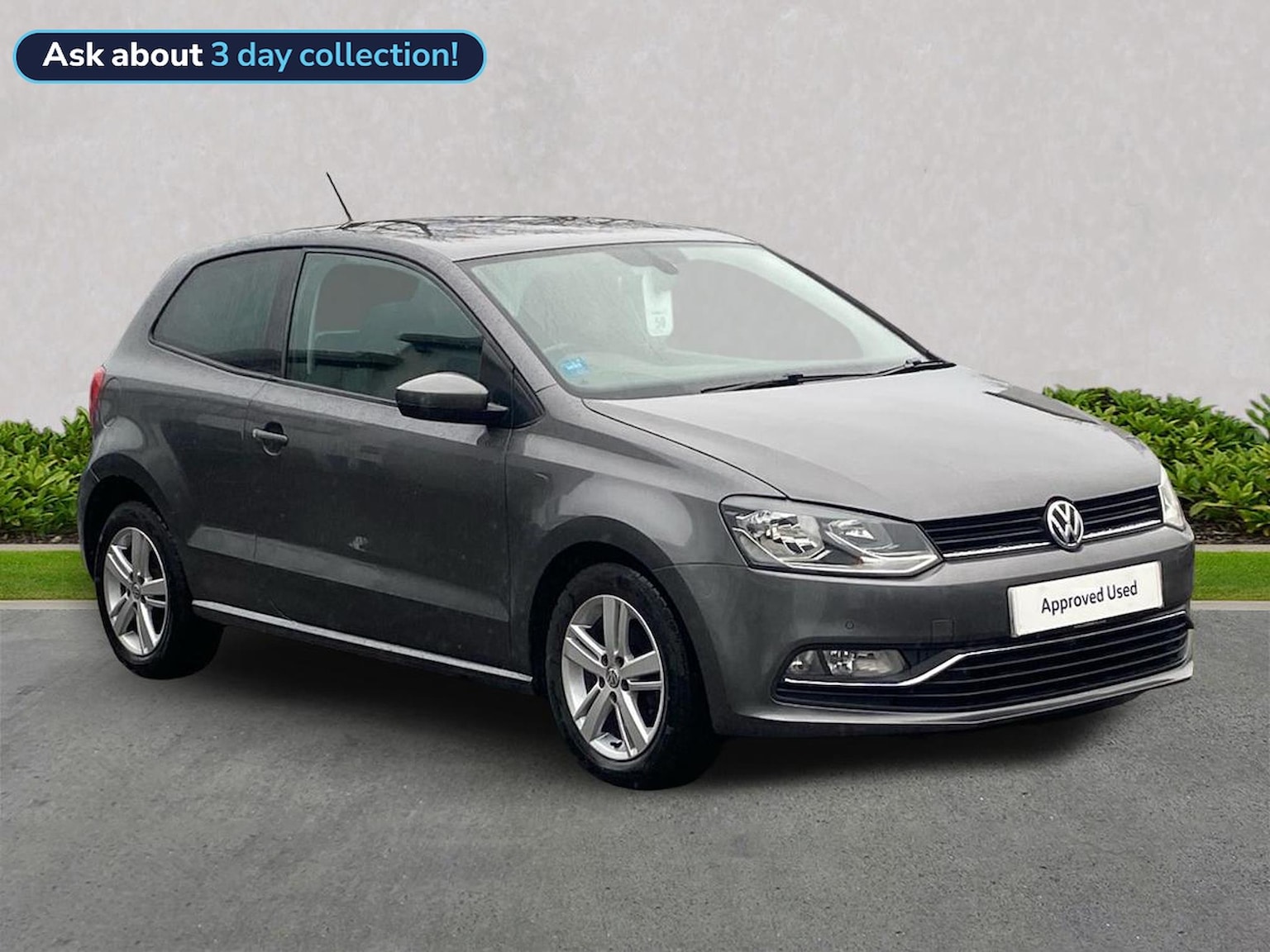 Used VOLKSWAGEN POLO 1.0 Match Edition 3Dr 2017 | Lookers Volkswagen