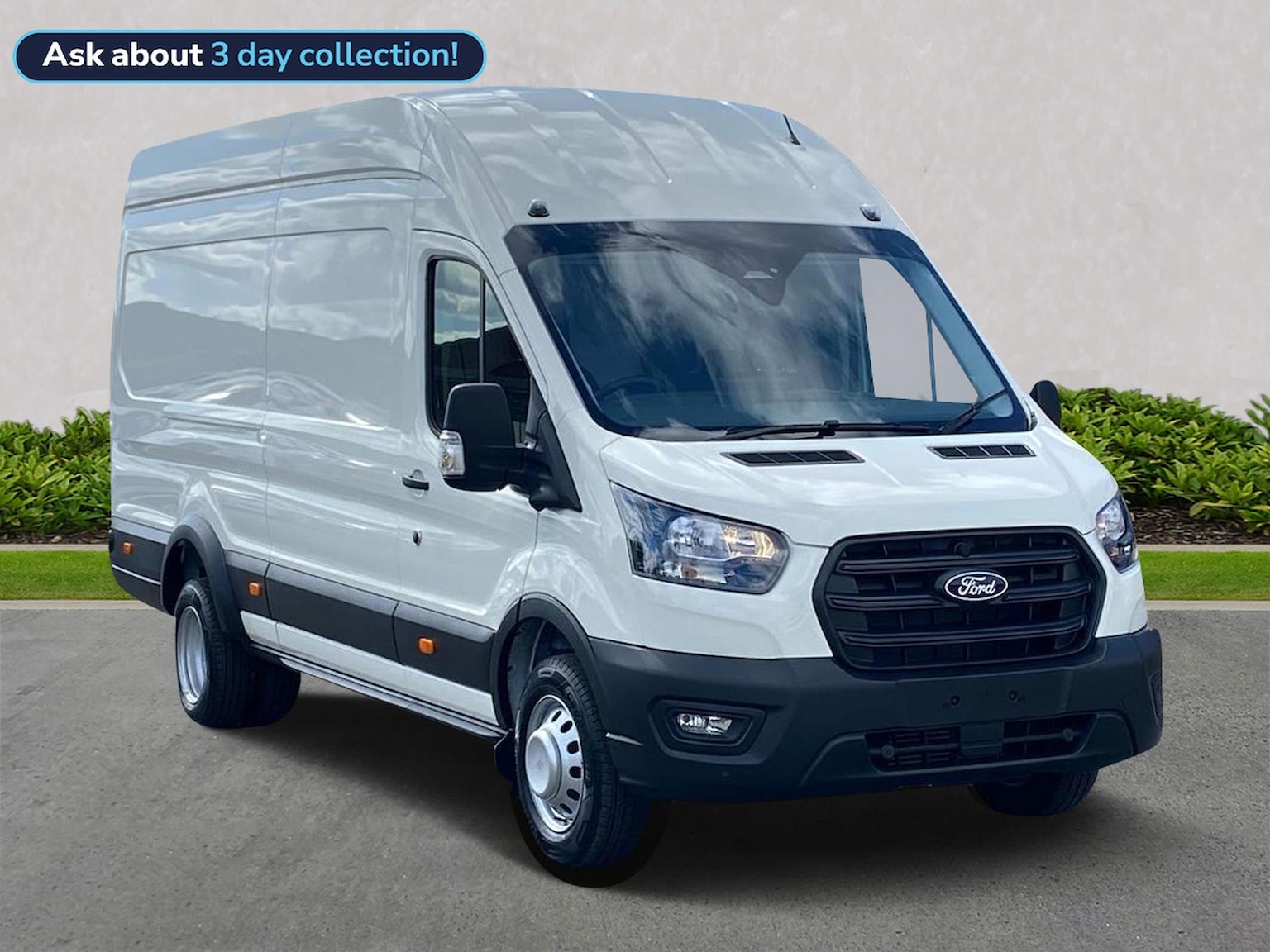 Nearly New FORD TRANSIT 2.0 Ecoblue 130Ps H3 Leader Van [Dap] 2025 ...