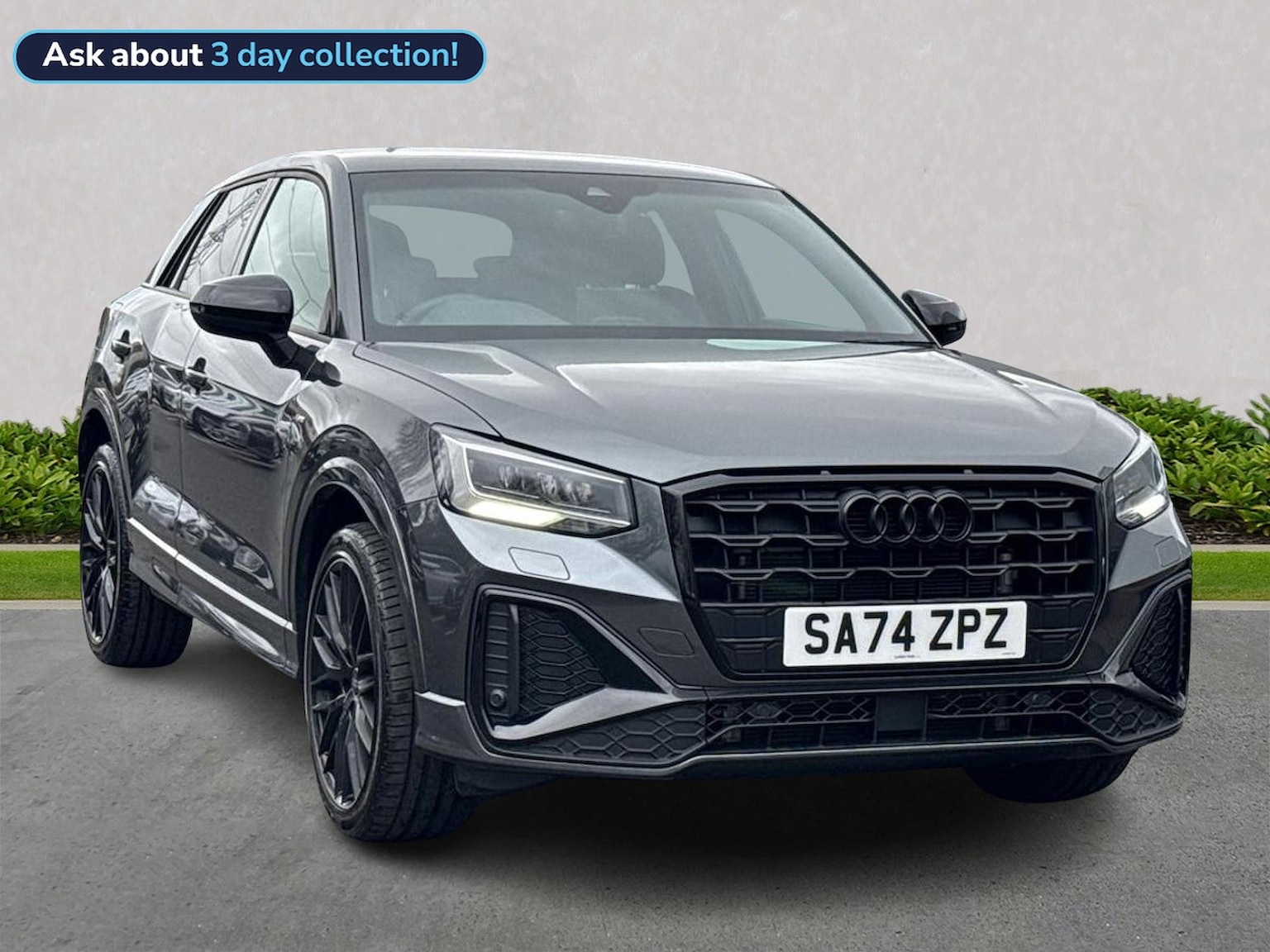 Nearly New AUDI Q2 35 Tfsi Black Edition 5Dr S Tronic 2024 | Lookers Audi