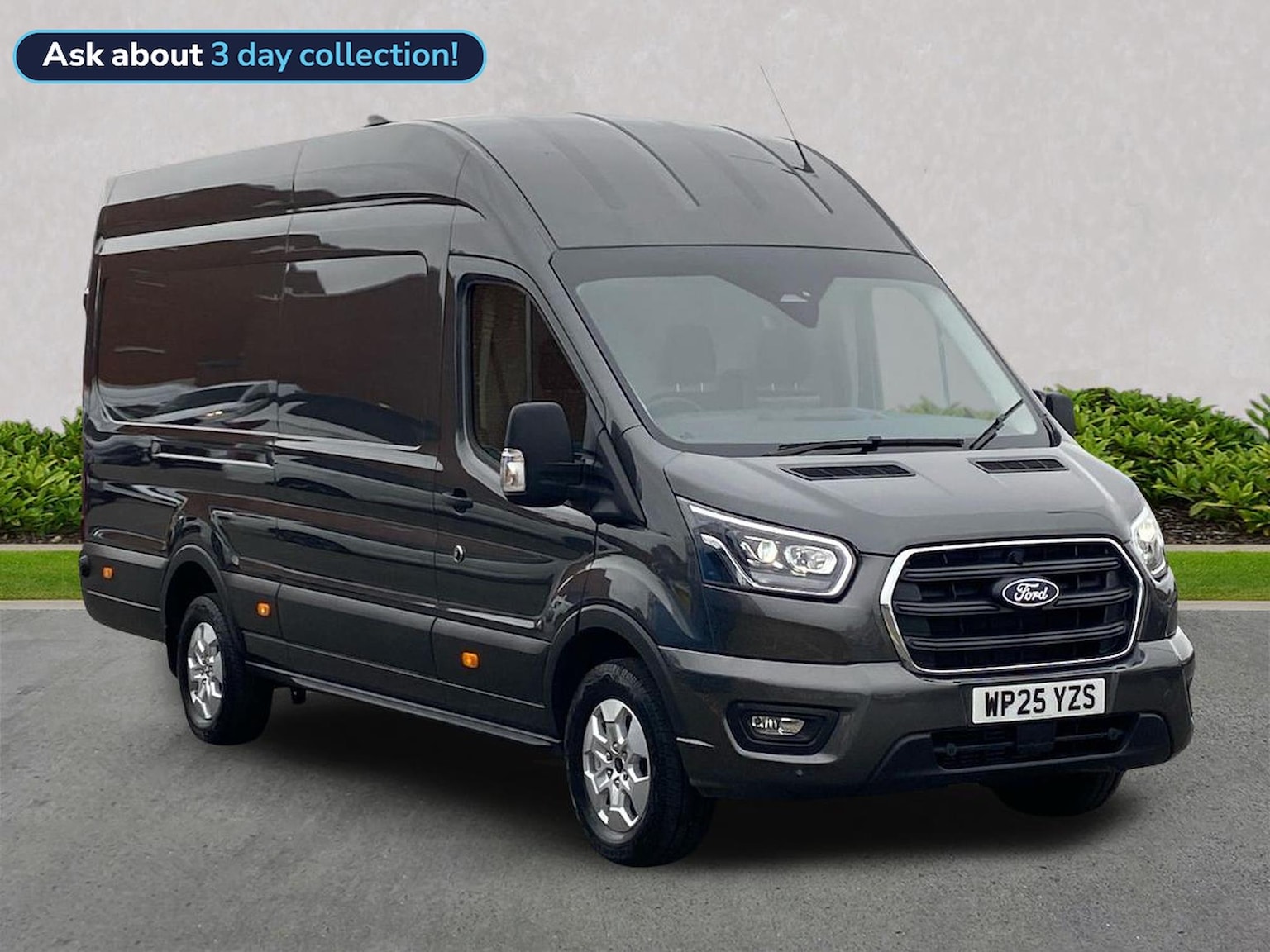 Nearly New FORD TRANSIT 2.0 Ecoblue 165Ps H3 Limited Van [Nav] 2025 ...
