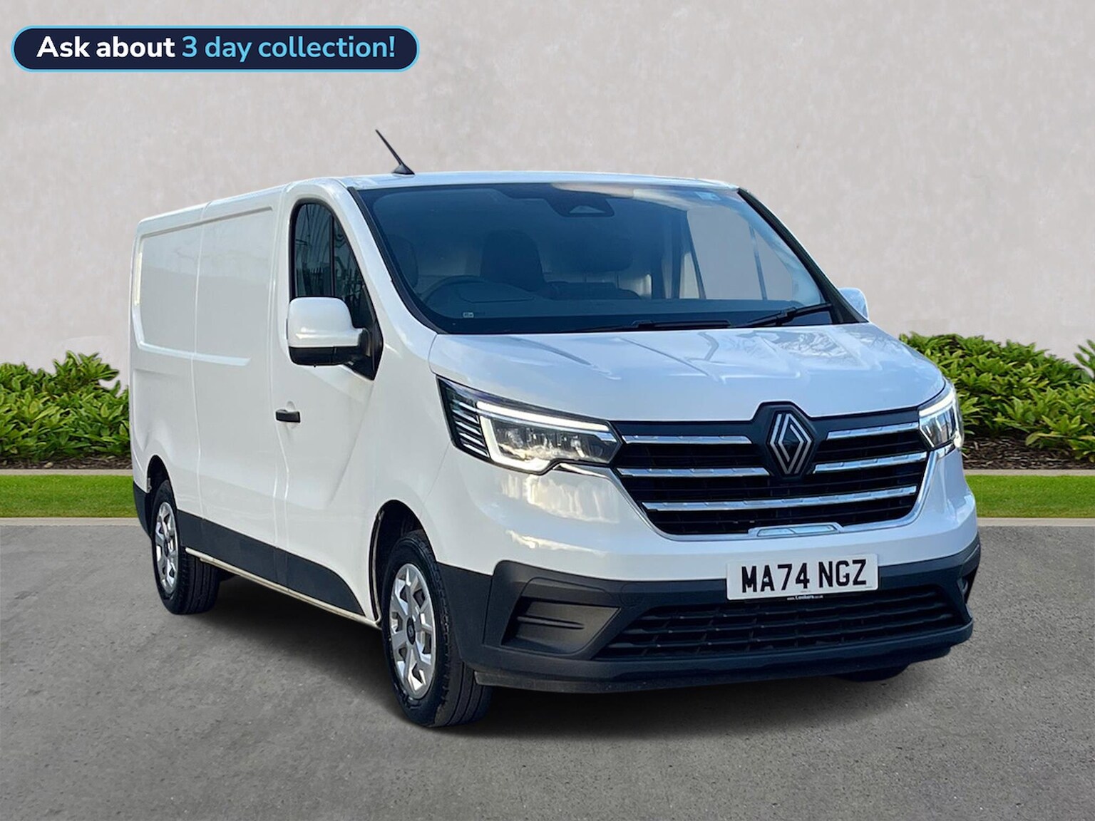 Used RENAULT TRAFIC Ll30 Blue Dci 130 Advance [Safety] Van 2024 ...