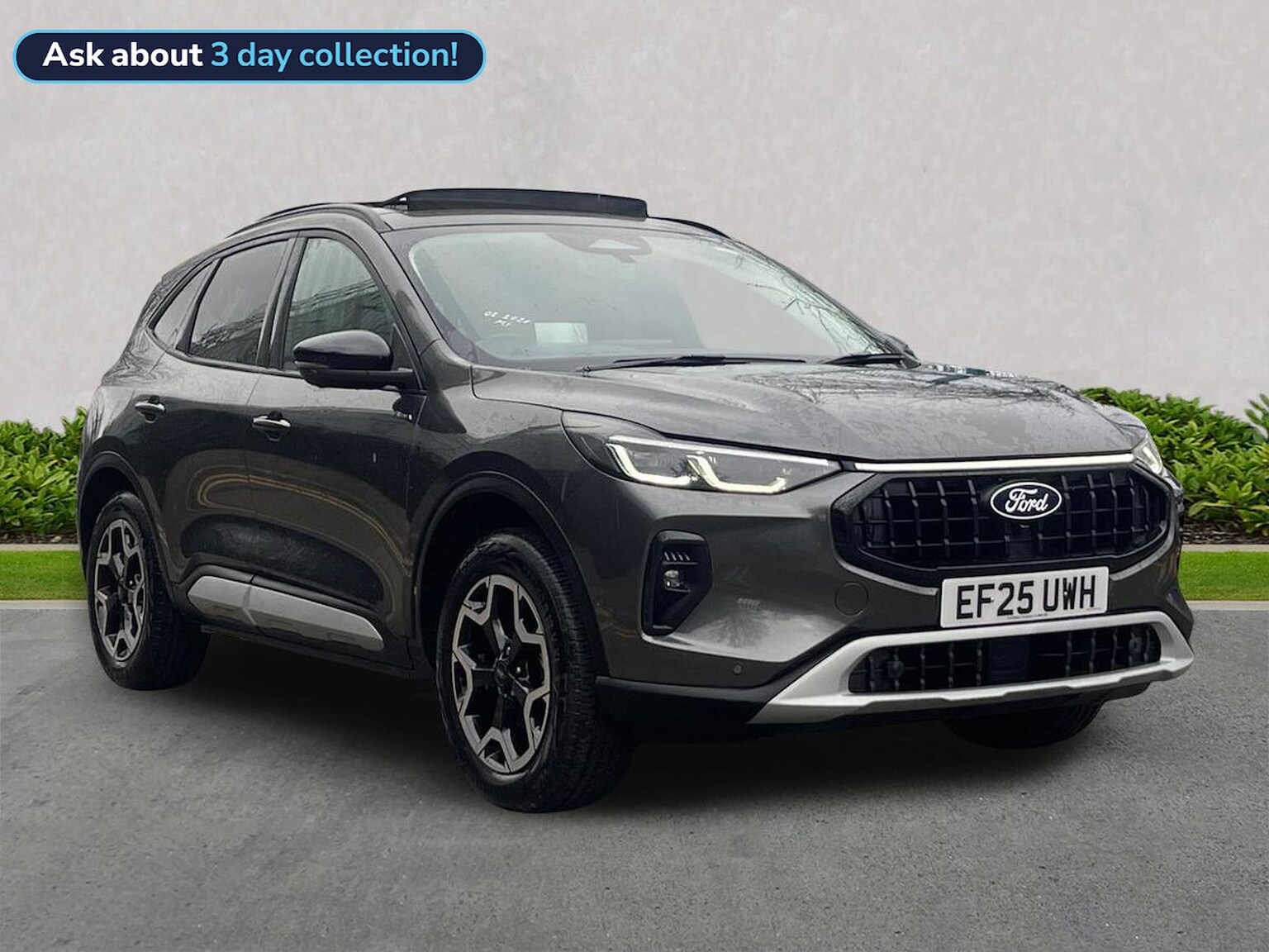 Nearly New FORD KUGA 2.5H Duratec Active Suv 5Dr Petrol Hybrid Cvt Awd ...